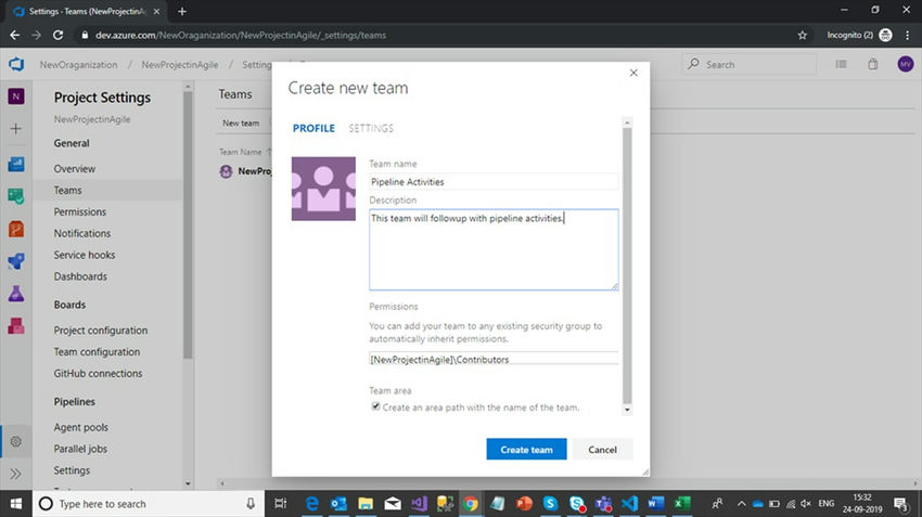 Azure Devops Project Configuration Settings Part One